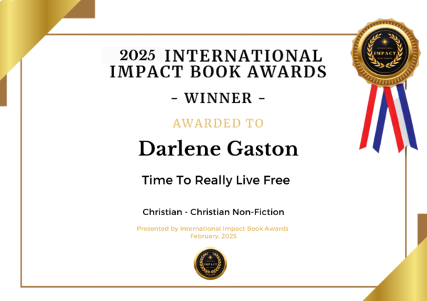 2025 International Impact Book Award Winner - Darlene Gaston